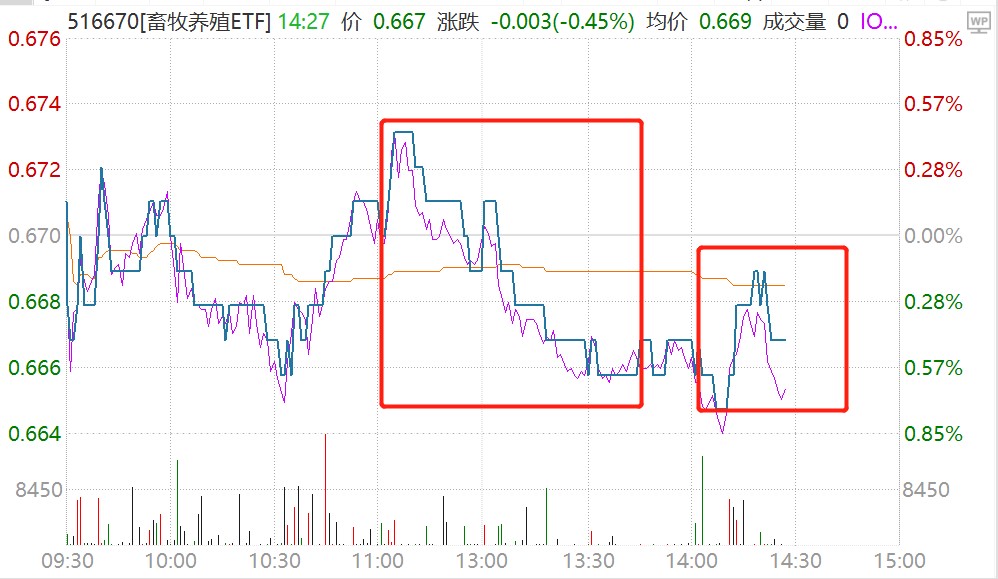 畜牧养殖ETF(516670)盘中持续溢价，前一交易日获净买入132万元，机构：学习效应下股价或越来越领先猪价 _ 东方财富网